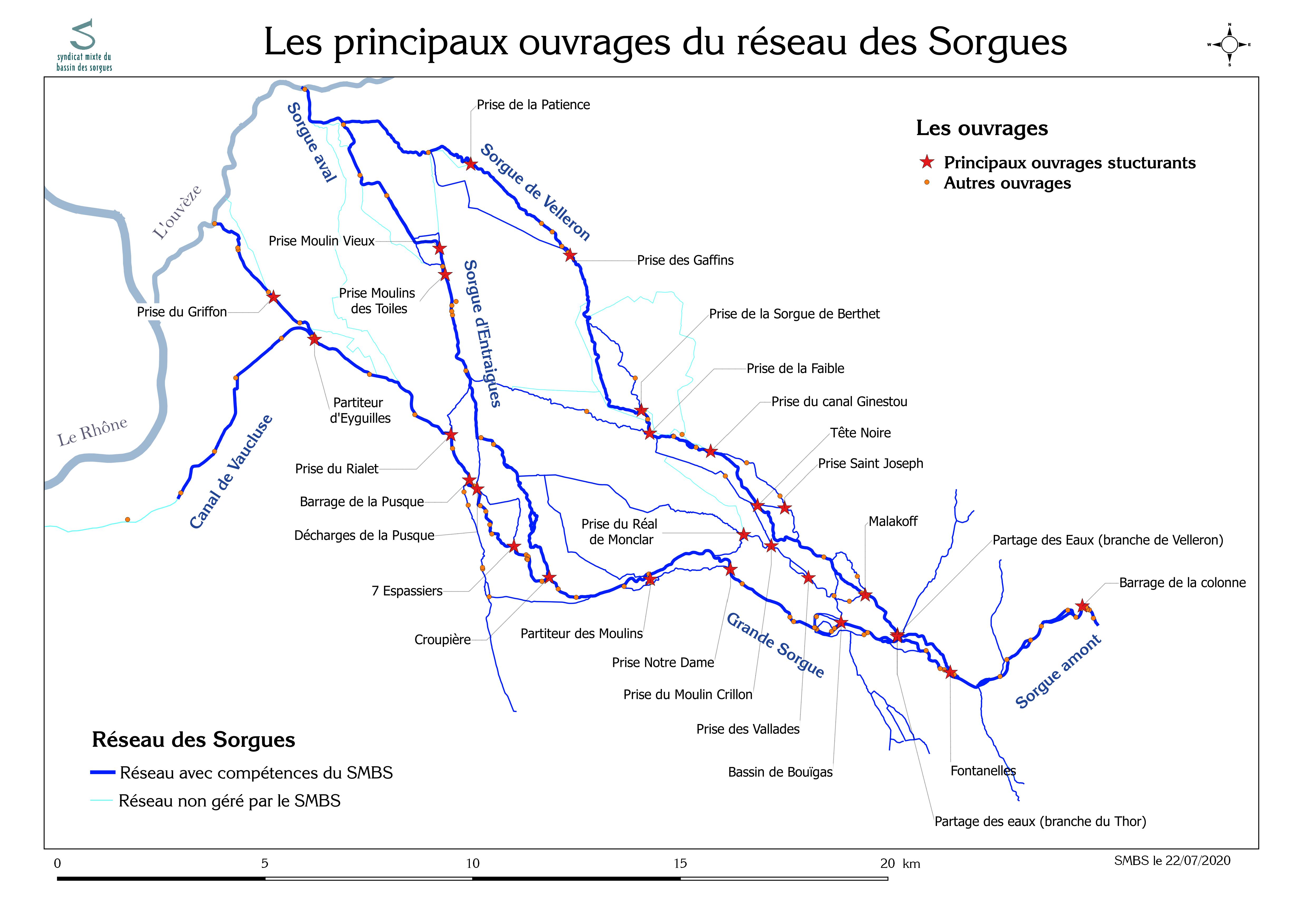 Les ouvrages hydrauliques - LaSorgue.fr