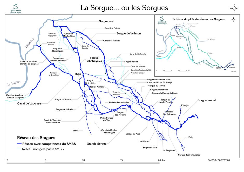 Réseau des Sorgues - LaSorgue.fr